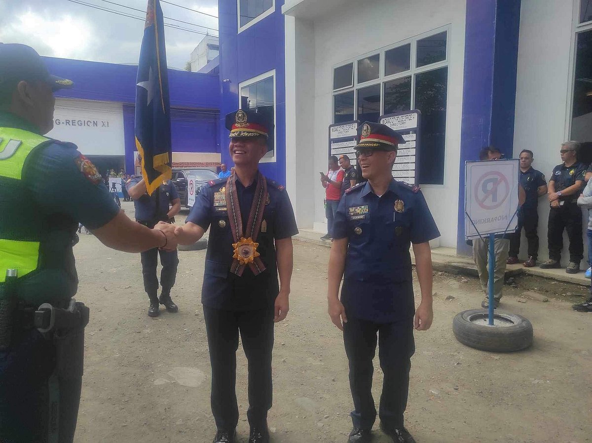 Davao City Police Office welcomes new director