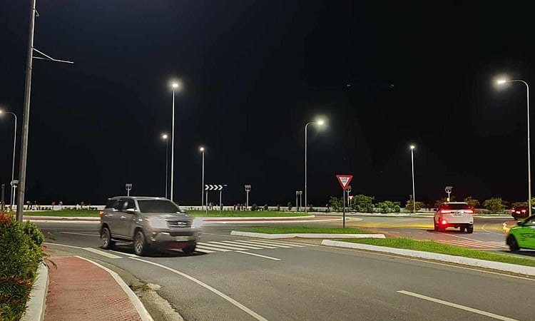 Alarm raised on wire theft at Davao City Coastal Road