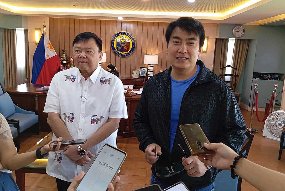 Jerry Treñas extends warm welcome to Bong Revilla