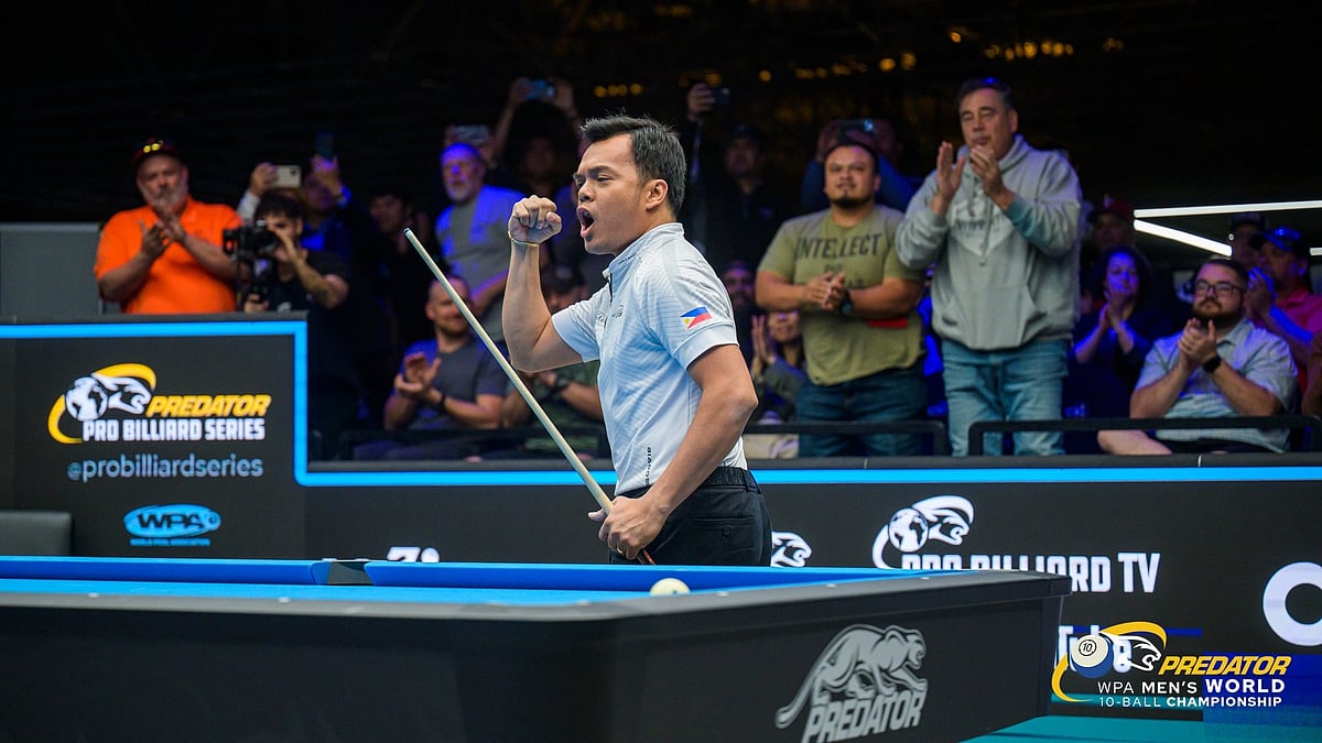 Carlo Biado crowned Predator WPA Men's World 10-Ball champion