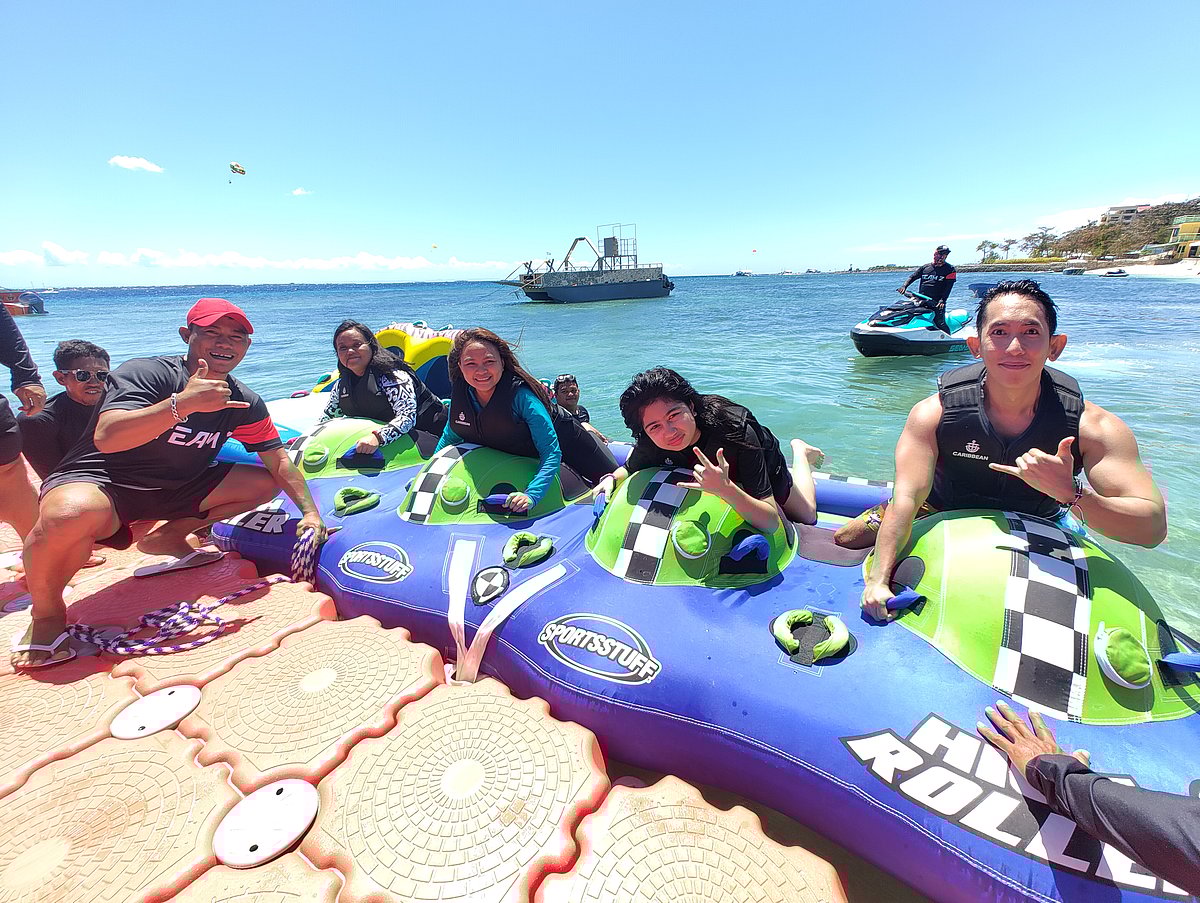 Super Suroy: Exciting nga watersports sa Datag, Maribago