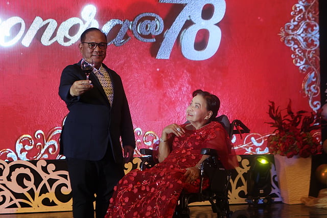 Leonora D. Lim celebrates 78th birthday