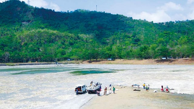 Drought dries up Buhisan Dam