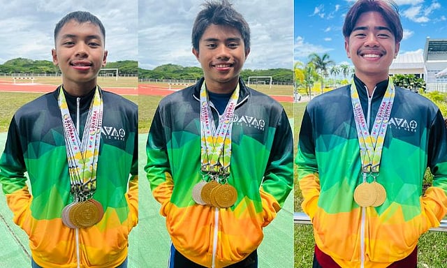 Davao City's swimming team rules Davraa Meet 2024