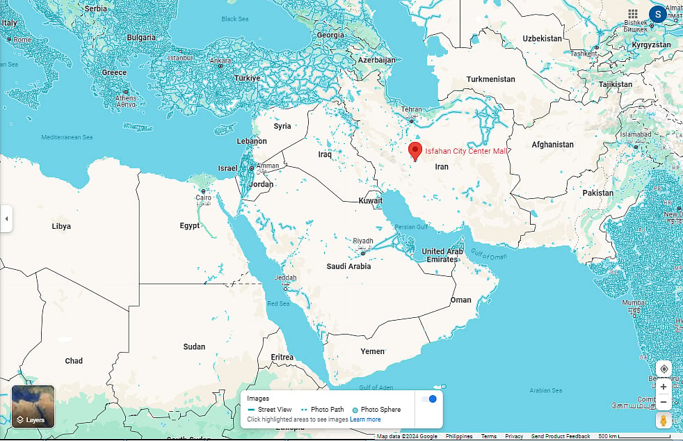 Iran fires air defense batteries at Isfahan air base and nuclear site ...