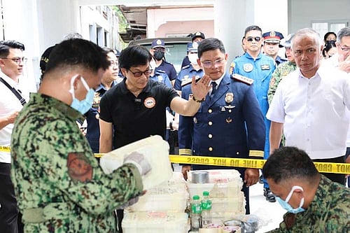Marcos commends peaceful interception of PH’s ‘biggest drug haul’