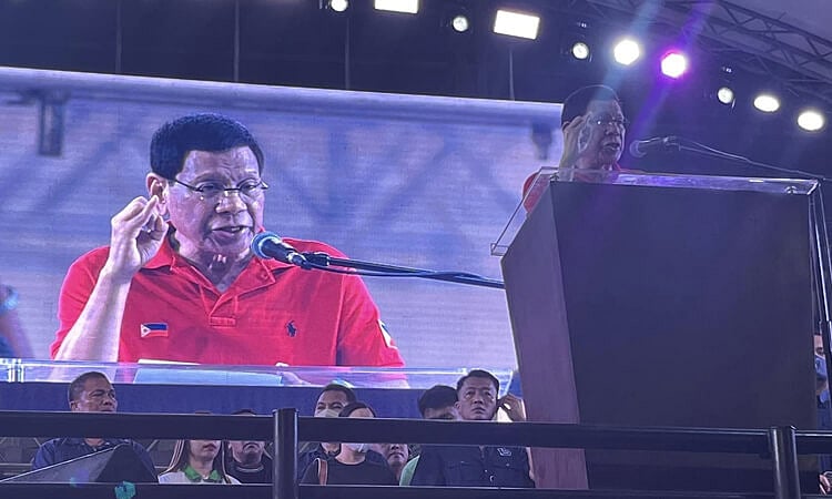FPRRD tells PBBM: Be happy and satisfied with your 6-year term