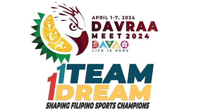 What does the Davraa Meet 2024 logo and theme, ‘1Team, 1Dream,’ mean?