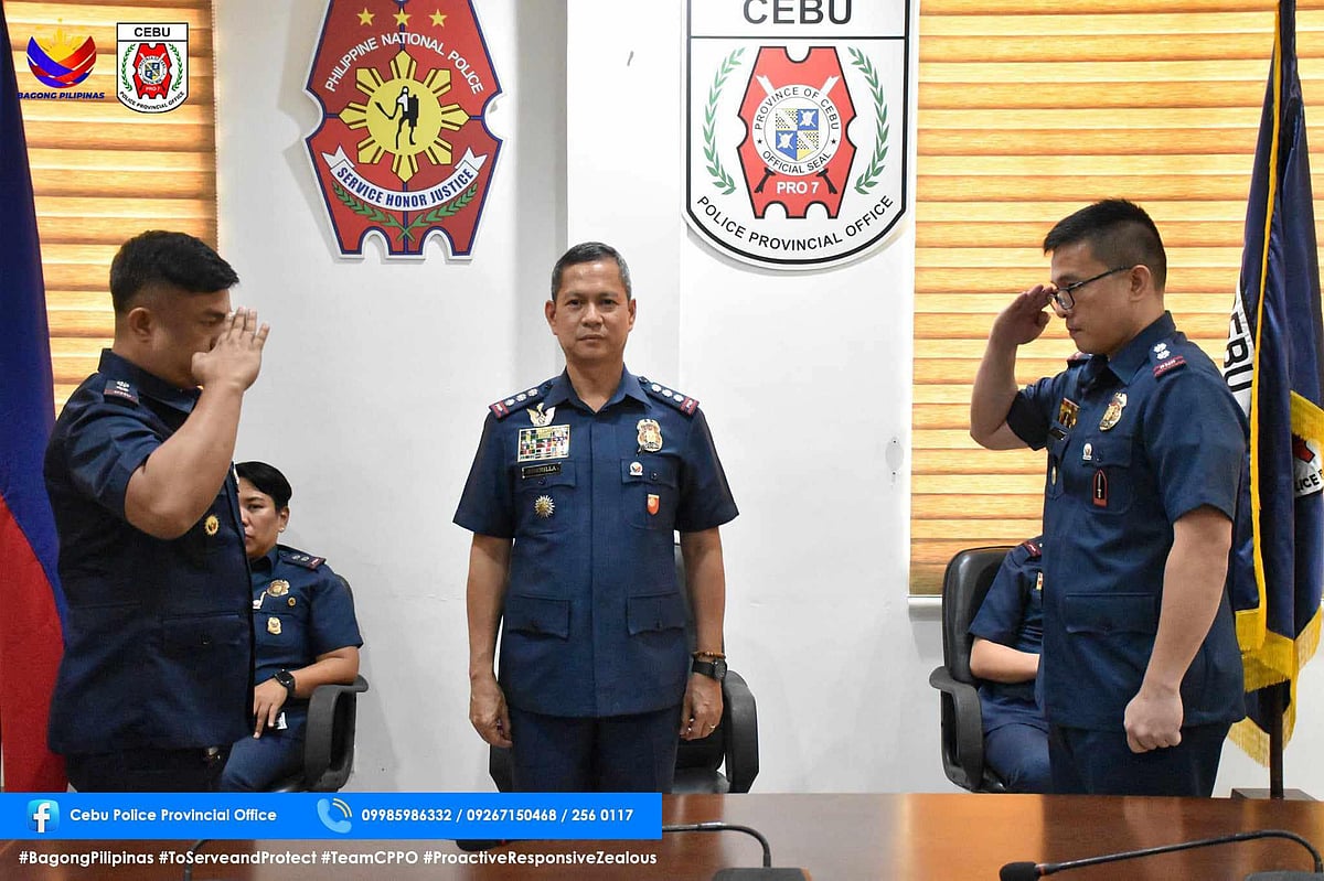 Talisay, Balamban police station chiefs transferred