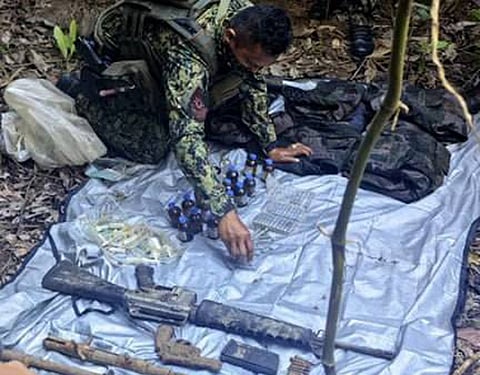 Troops recover NPA’s cache of war materials