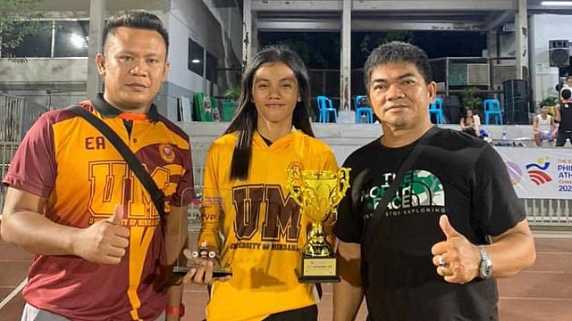 UM-Davao's Kate McDowell bags U20 MVP trophy in PH Athletics 2024