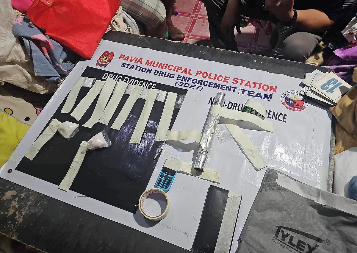 Iloilo police seize P1.29 million worth of shabu in Pavia raid