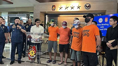 Police major, 3 others nabbed for kidnapping Chinese nationals