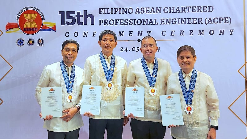 Davao Light Engineers recognized.
