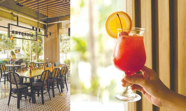 Cafe by day, bar at night
