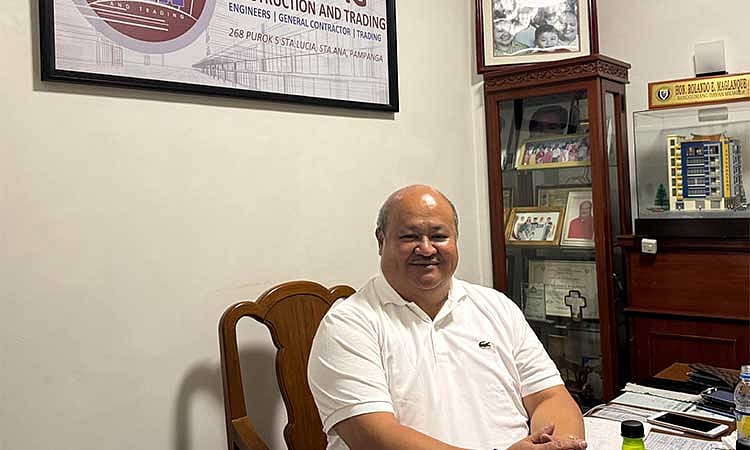 Eyes infra dev't in Santa Ana town