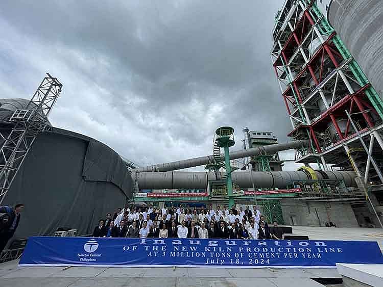 Taiheiyo’s new production line to boost cement production