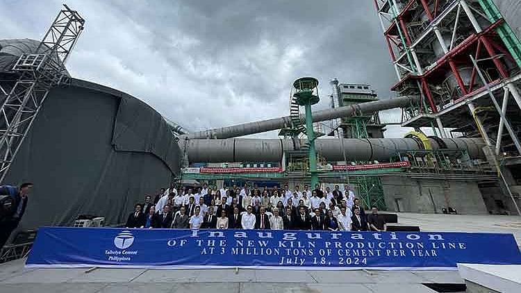 Taiheiyo’s new production line to boost cement production
