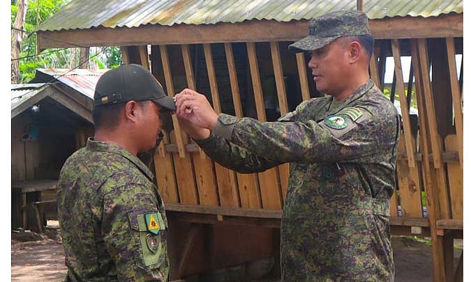 Brigade commander boosts militiamen morale