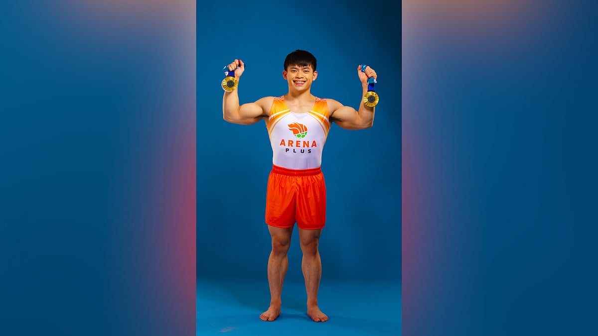 ArenaPlus celebrates double olympic gold with brand ambassador Carlos Yulo