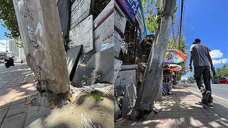 Leaning post on Gen. Maxilom