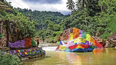 Pintal sa Lusaran dam, gitangtang na