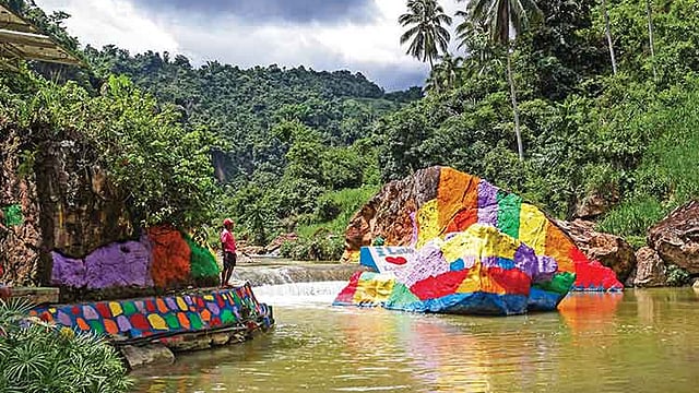 Pintal sa Lusaran dam, gitangtang na
