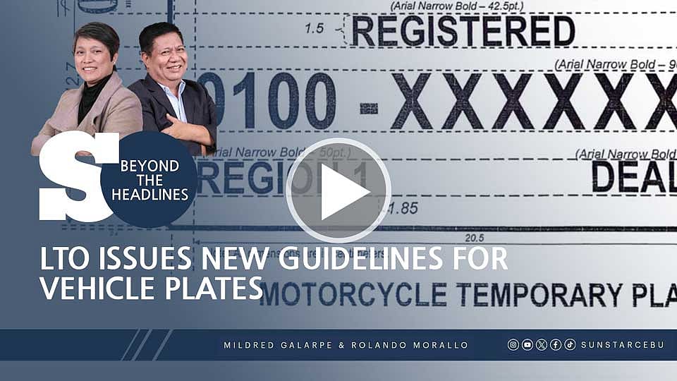 LTO issues new guidelines for vehicle plates
