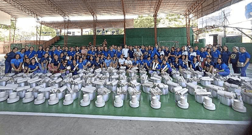 Bacolod City Feeding Program Utensil Distribution