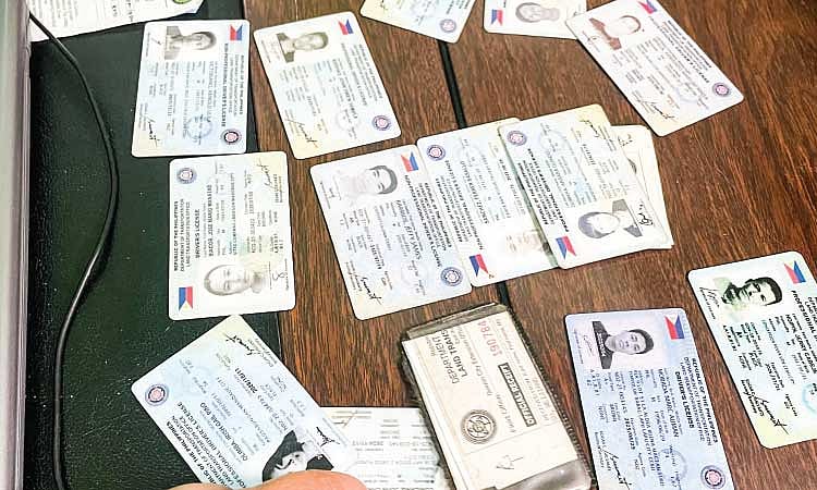 20 fake driver’s licenses seized in Mandaue