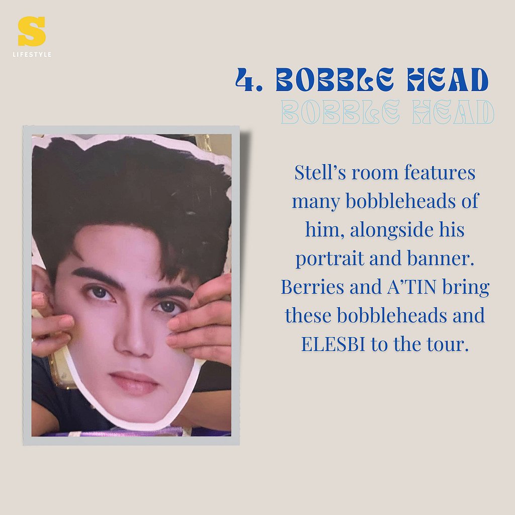 5 THINGS INSIDE STELL’S ROOM