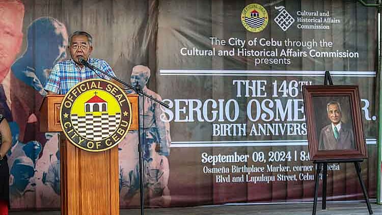 Cebu City honors Sergio Osmeña Sr.’s 146th birth anniversary