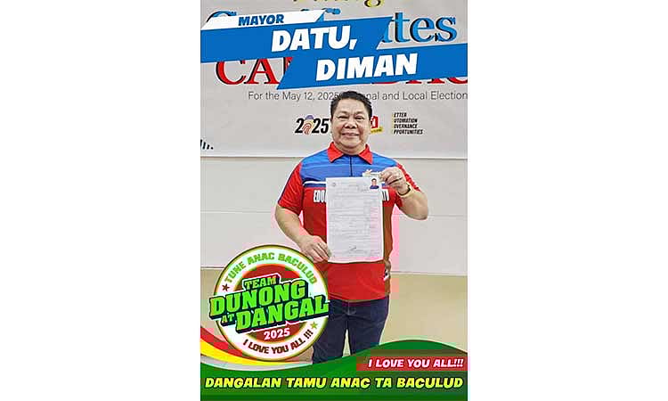 Datu seeks reelection as Bacolor town mayor