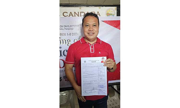 Maglanque files COC for reelection bid