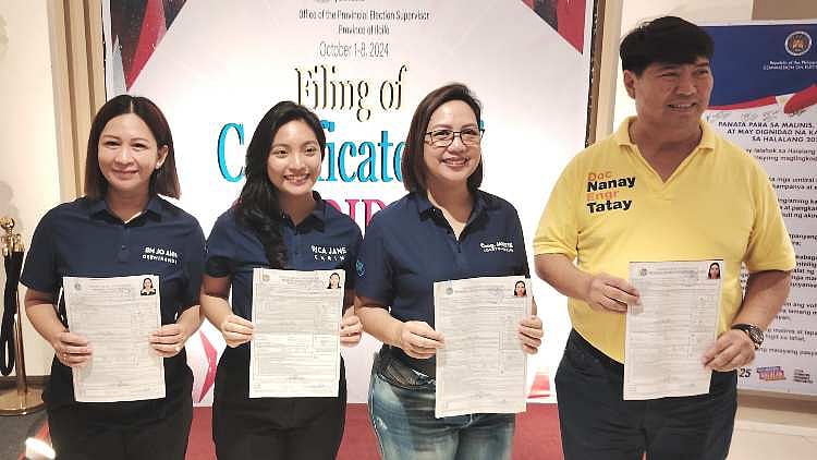 Garin family, ex-police officers among early candidates in Iloilo’s ...