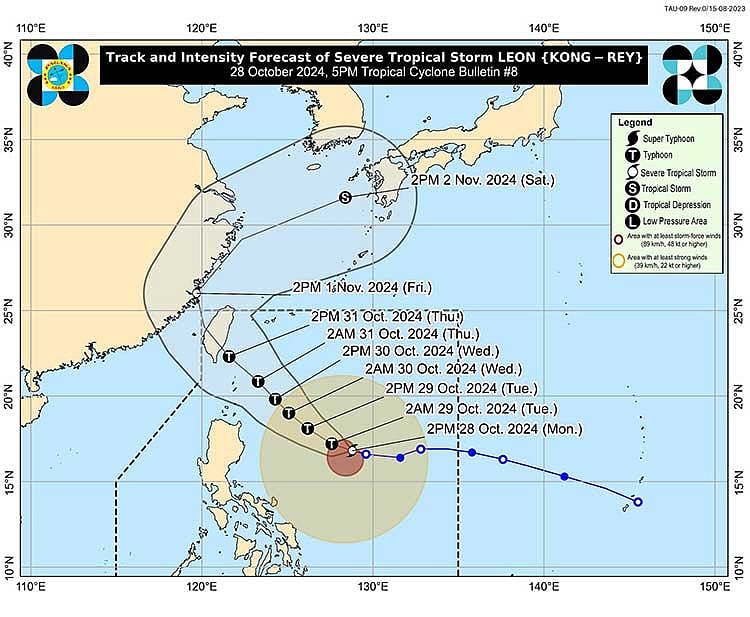 Bagyong 'Leon' naghulga sa Luzon