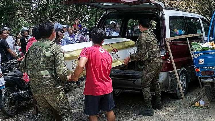 Army facilitates burial of NPA member killed in Aklan clash