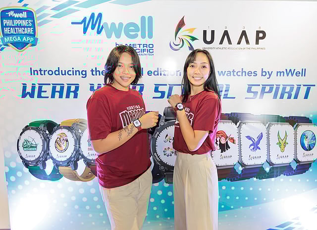 mWell champions wellness with special edition UAAP watches