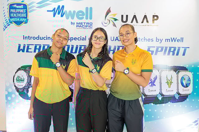 mWell champions wellness with special edition UAAP watches