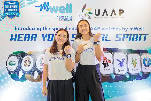 mWell champions wellness with special edition UAAP watches