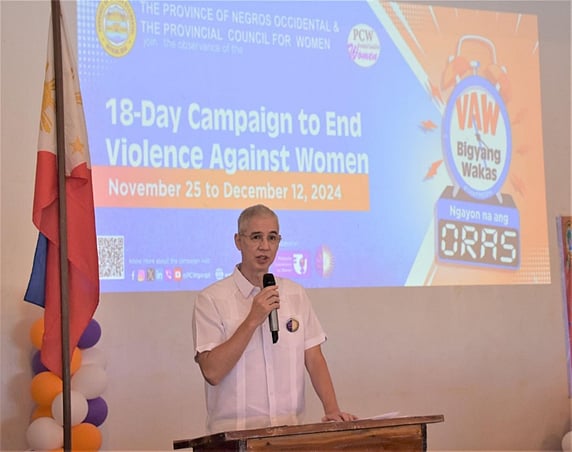 PCW Fights Violence Against Women with 18-Day Campaign