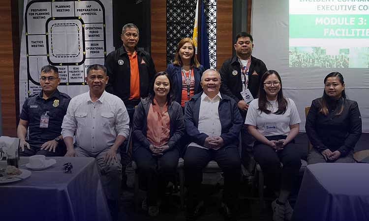 Davao City Heads Undergo Incident Command System Training