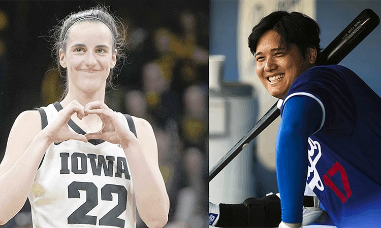 Clark, Ohtani win AP athlete of the year awards