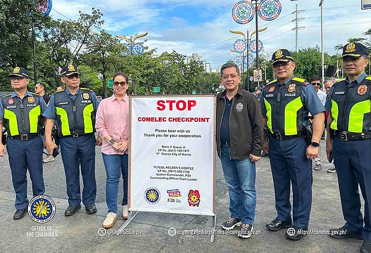 PNP launches checkpoints to deter election-related violence
