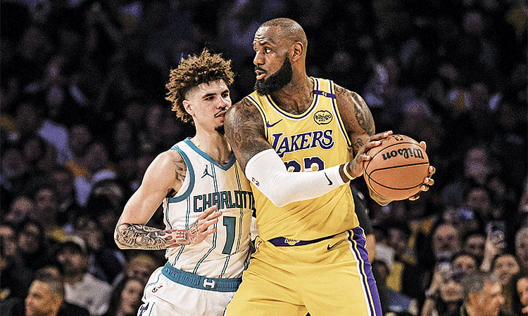 Gipakaging sa Hornets ang Lakers