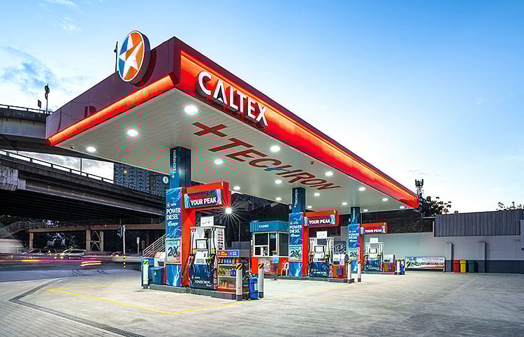 Caltex powers up Makati with new fuel station