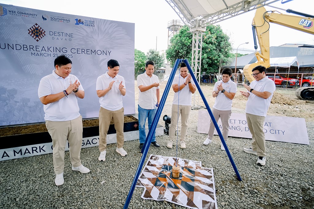 Destine Davao breaks ground