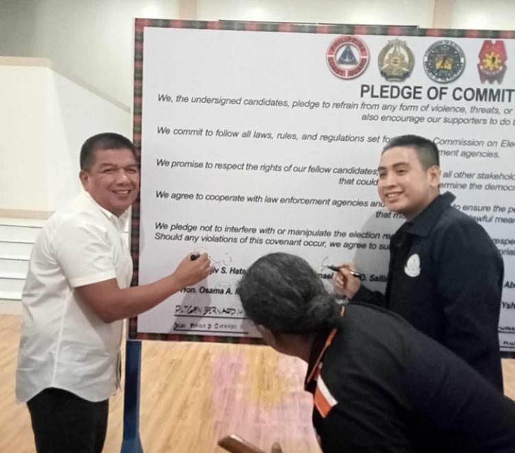BaSulTa gubernatorial bets sign pledge of commitment