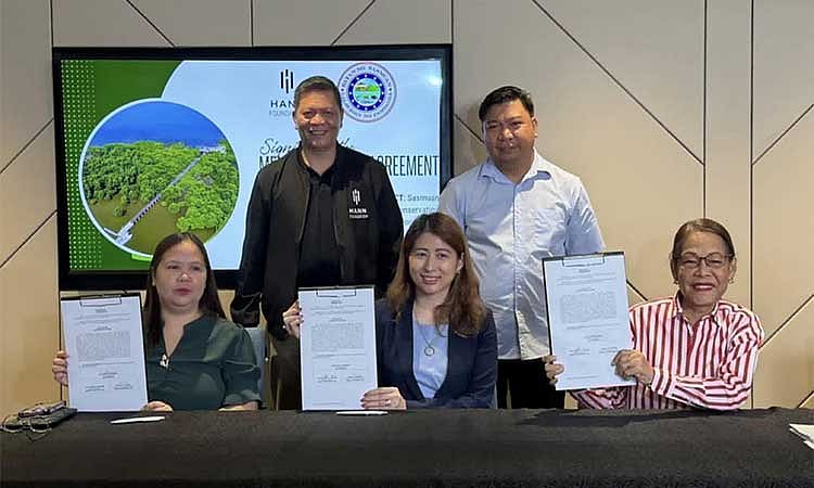 Hann, Sasmuan LGU forge P5M mangrove program pact