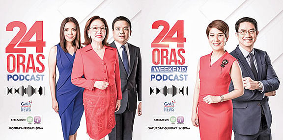 GMA molunsad og 24 Oras Podcast